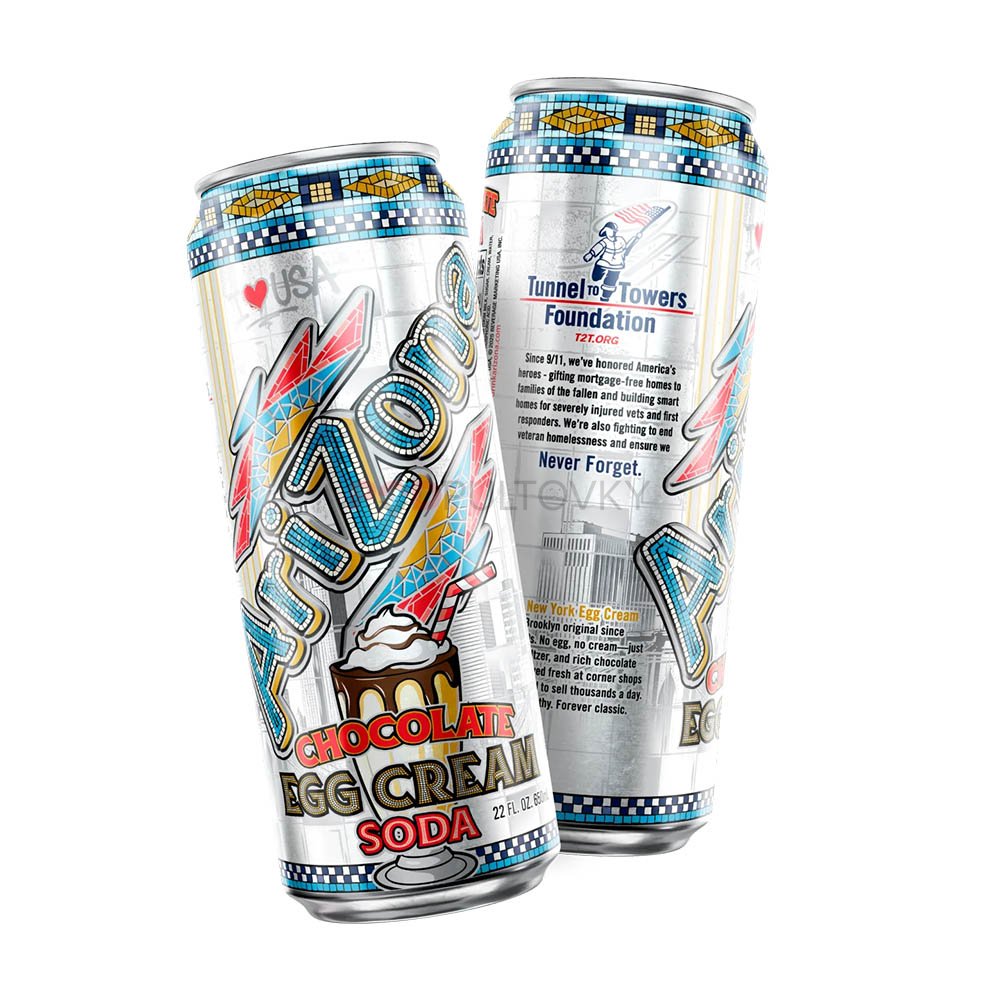 AriZona Chocolate Egg Cream Soda 650ml :: Podpultovky.eu - Nejlepší ...