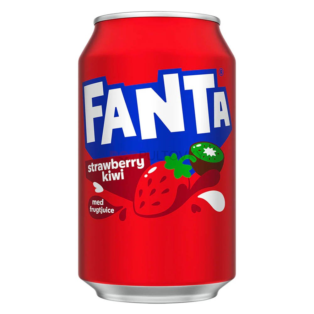 Fanta Strawberry Kiwi 330ml DK :: Podpultovky.eu - Nejlepší dobroty z celého světa