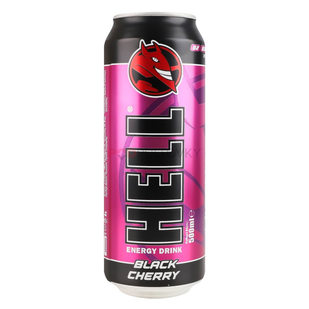 Hell Black Cherry 500ml :: Podpultovky.eu - Nejlepší dobroty z celého světa