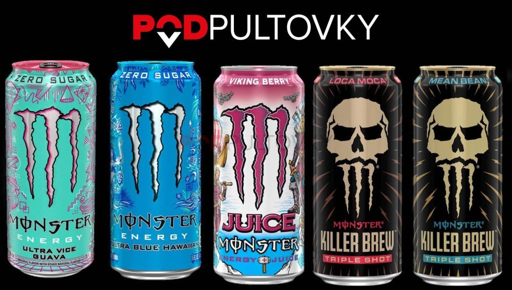 Novinky od Monsteru pro rok 2025: 2x Ultra, nový Juice a série Killer ...