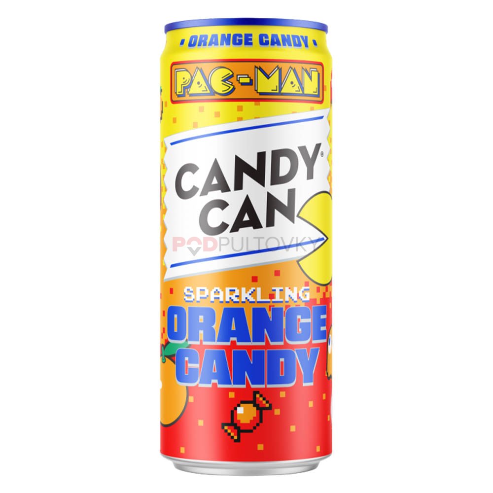 Candy Can Pac-Man Orange Candy 330ml :: Podpultovky.eu - Nejlepší ...