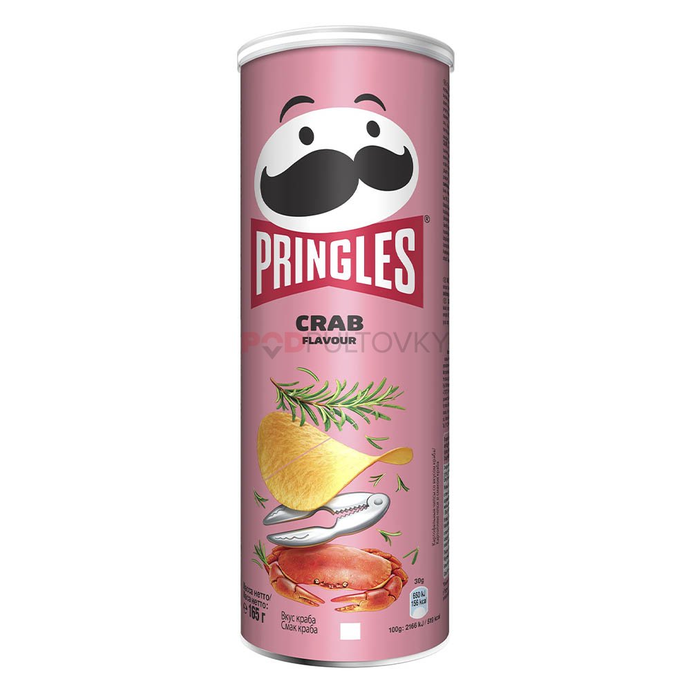 Pringles Crab 165g :: Podpultovky.eu - Nejlepší dobroty z celého světa