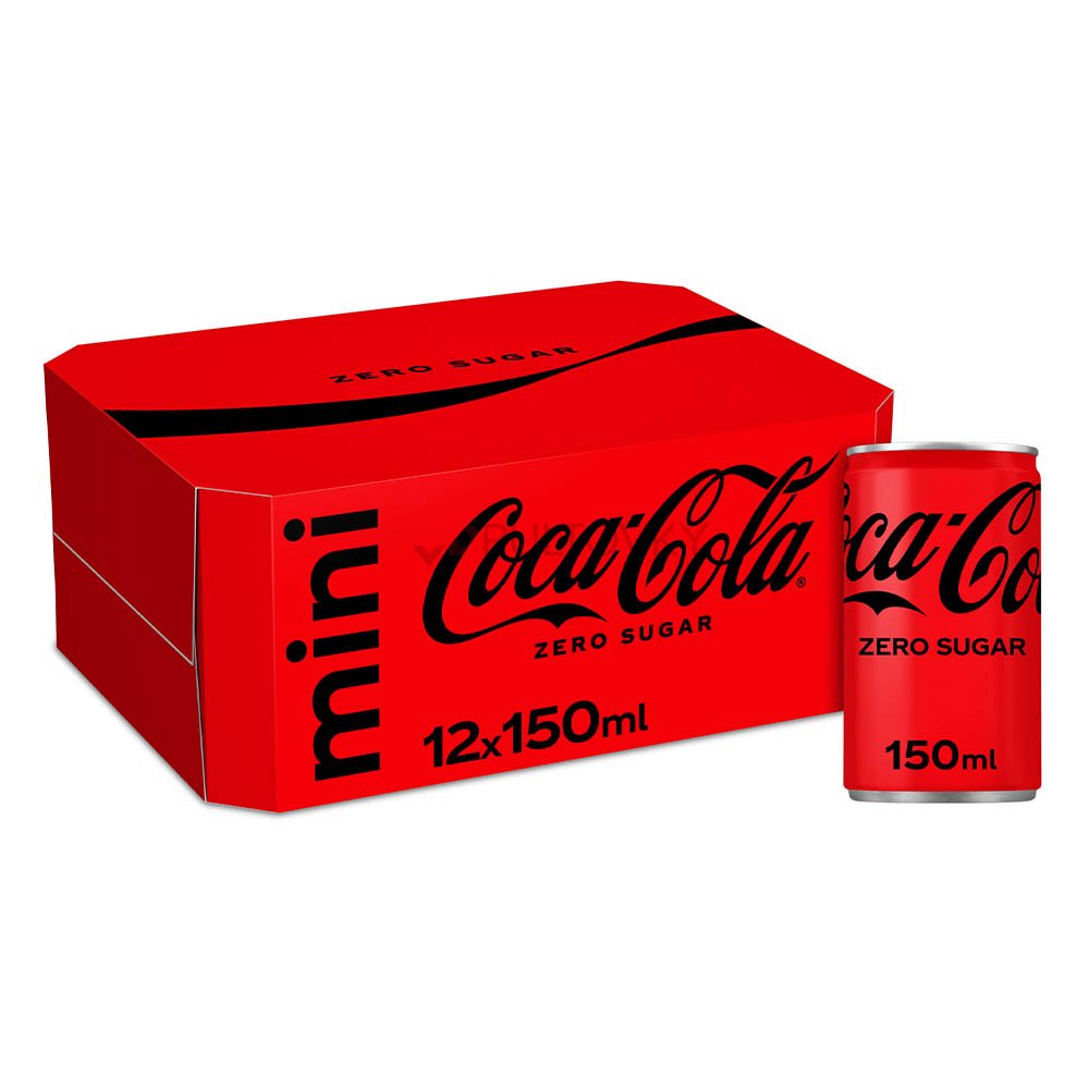 Coca Cola Zero Mini 12x150ml NL :: Podpultovky.eu - Nejlepší dobroty z ...