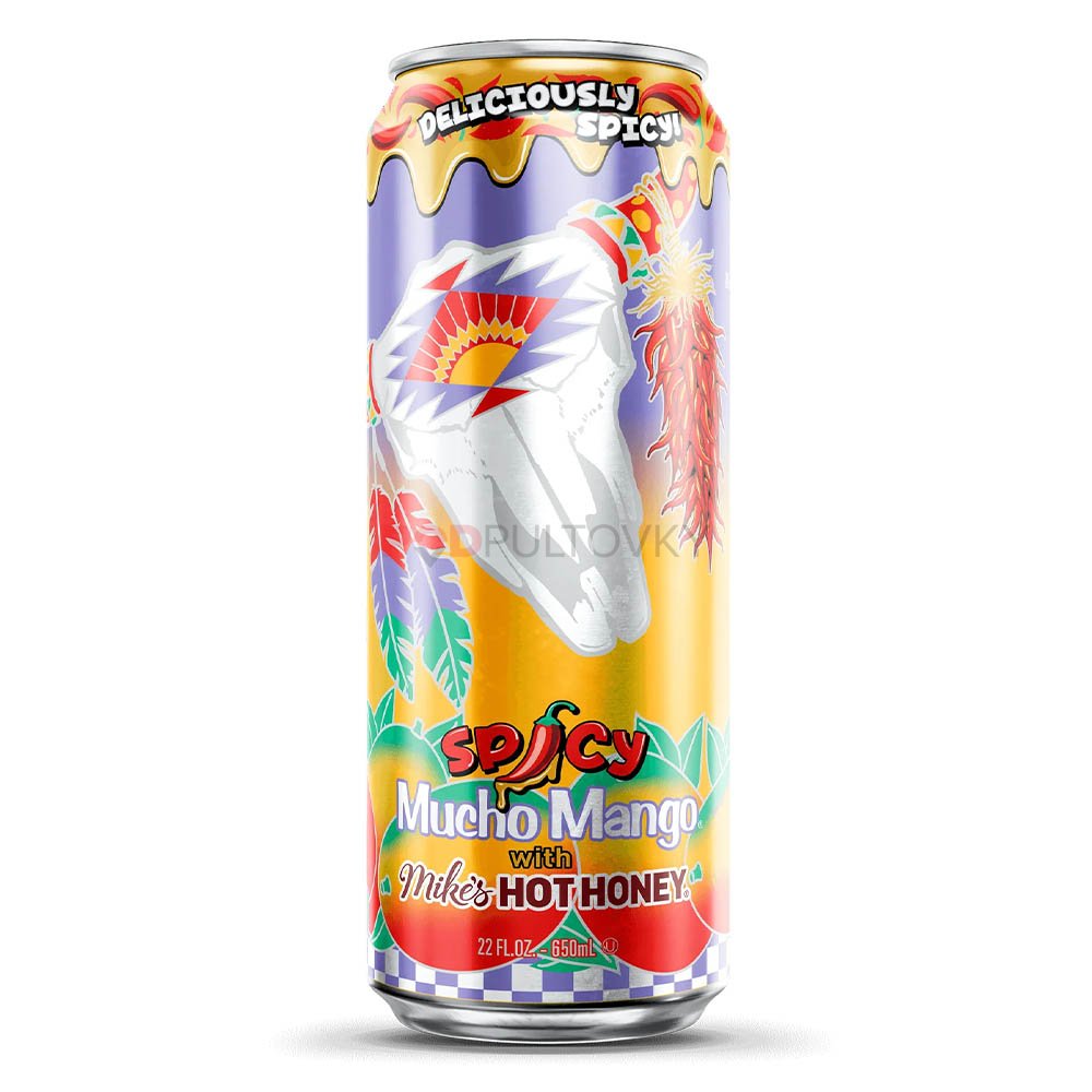 AriZona Spicy Mucho Mango with Mike's Hot Honey 650ml :: Podpultovky.eu ...