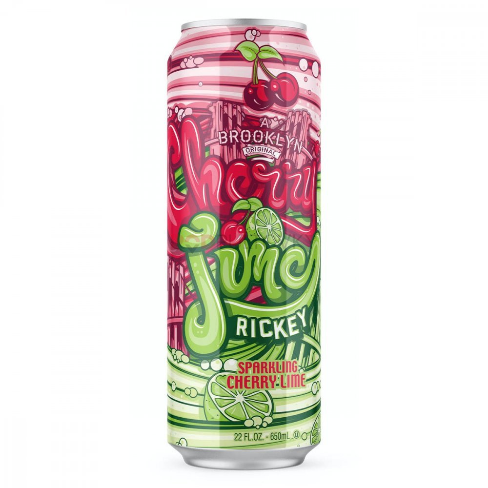 AriZona Cherry Lime Rickey 650ml :: Podpultovky.eu - Nejlepší dobroty z ...