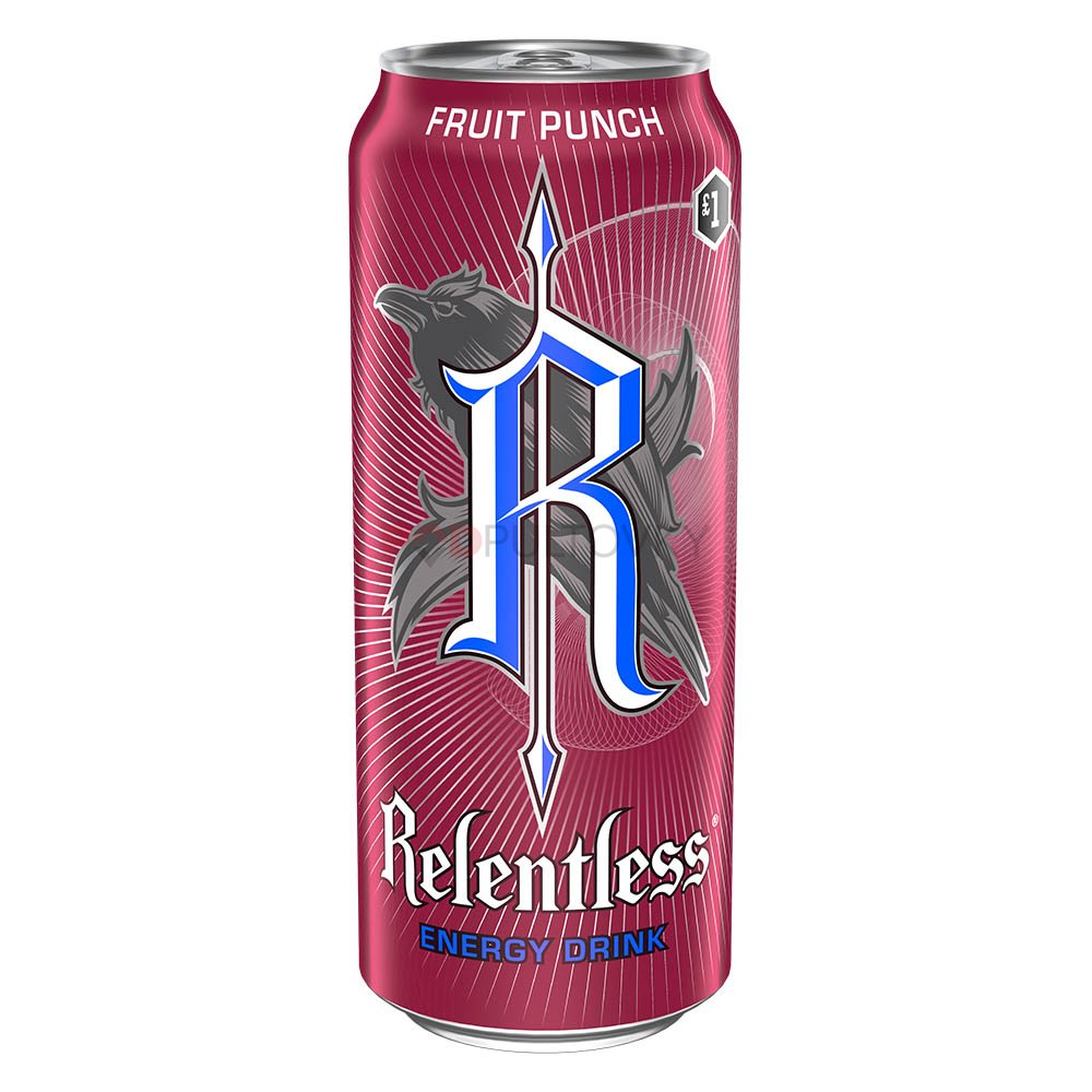 Relentless Fruit Punch 500ml 1£ :: Podpultovky.eu - Nejlepší dobroty z ...