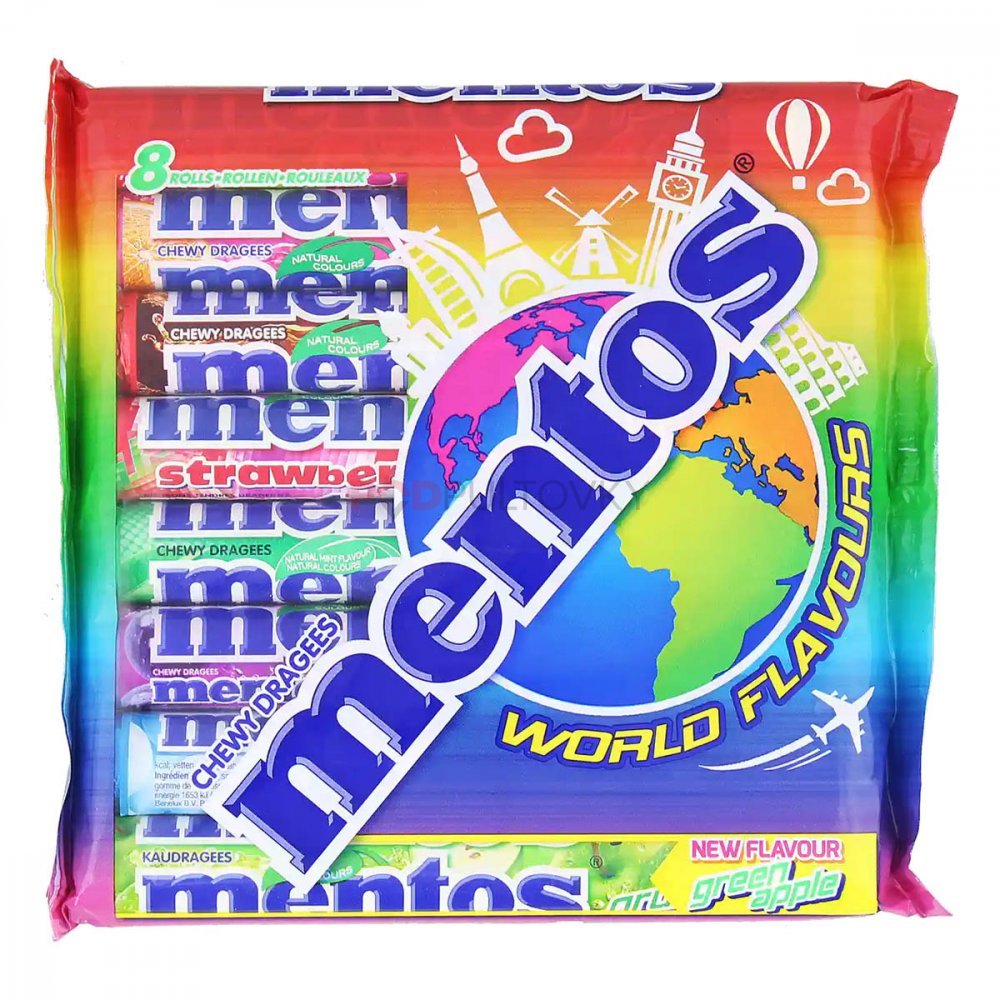 Mentos World Flavours 300g :: Podpultovky.eu - Nejlepší dobroty z ...