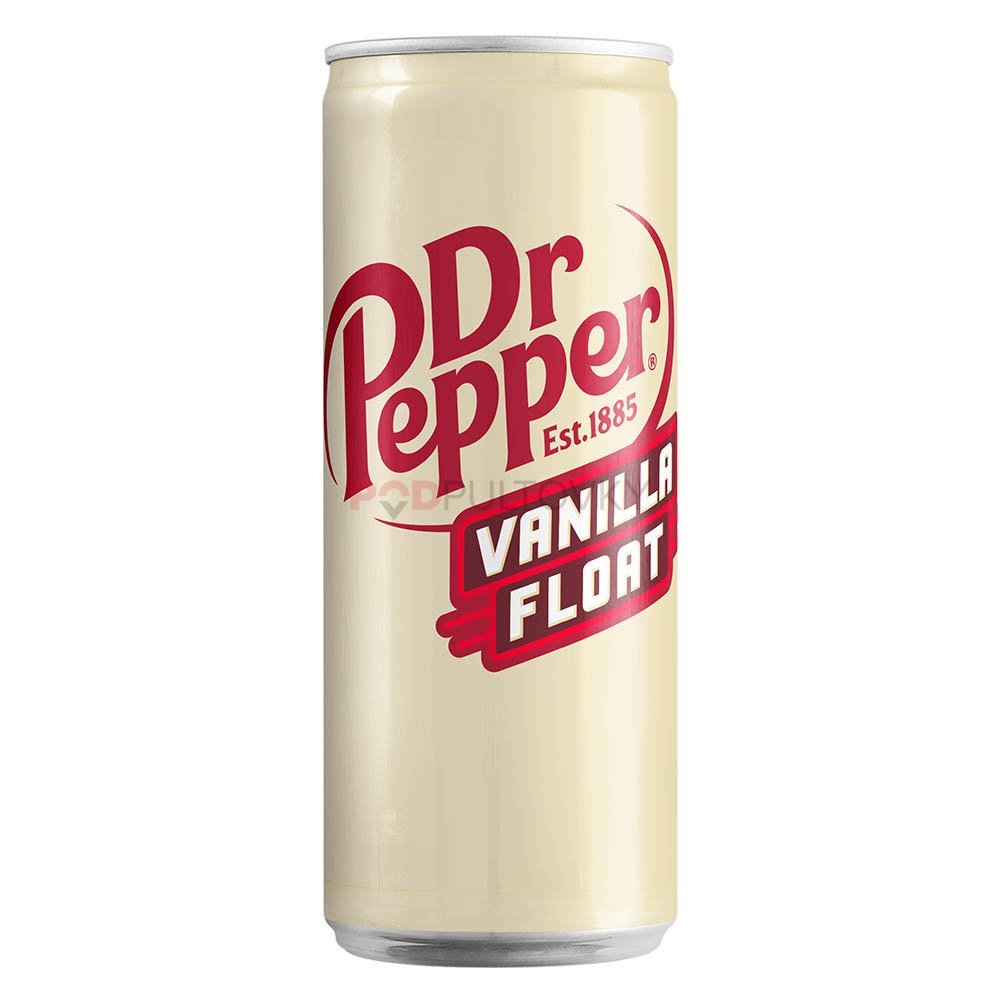 Dr Pepper Vanilla Float 330ml :: Podpultovky.eu - Nejlepší dobroty z ...
