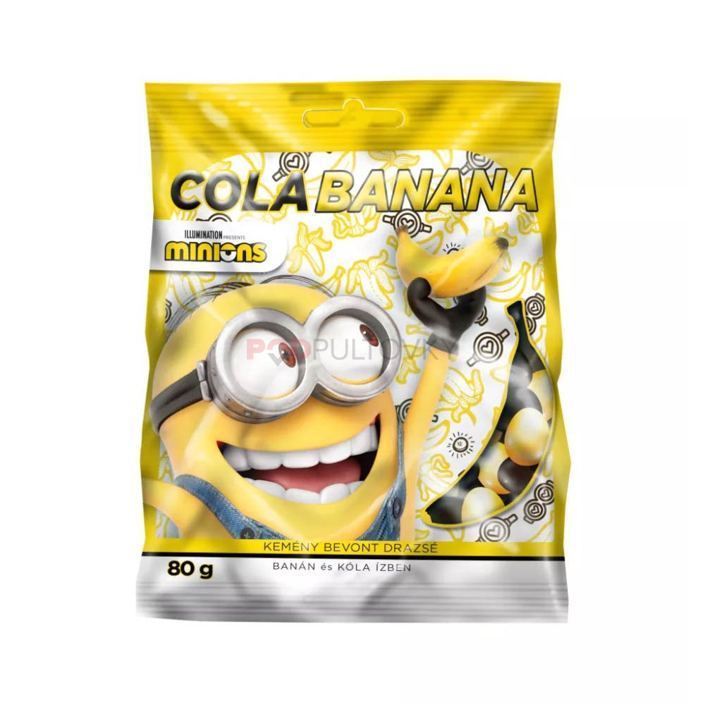 Minions Cola Banana 80g :: Podpultovky.eu - Nejlepší dobroty z celého světa