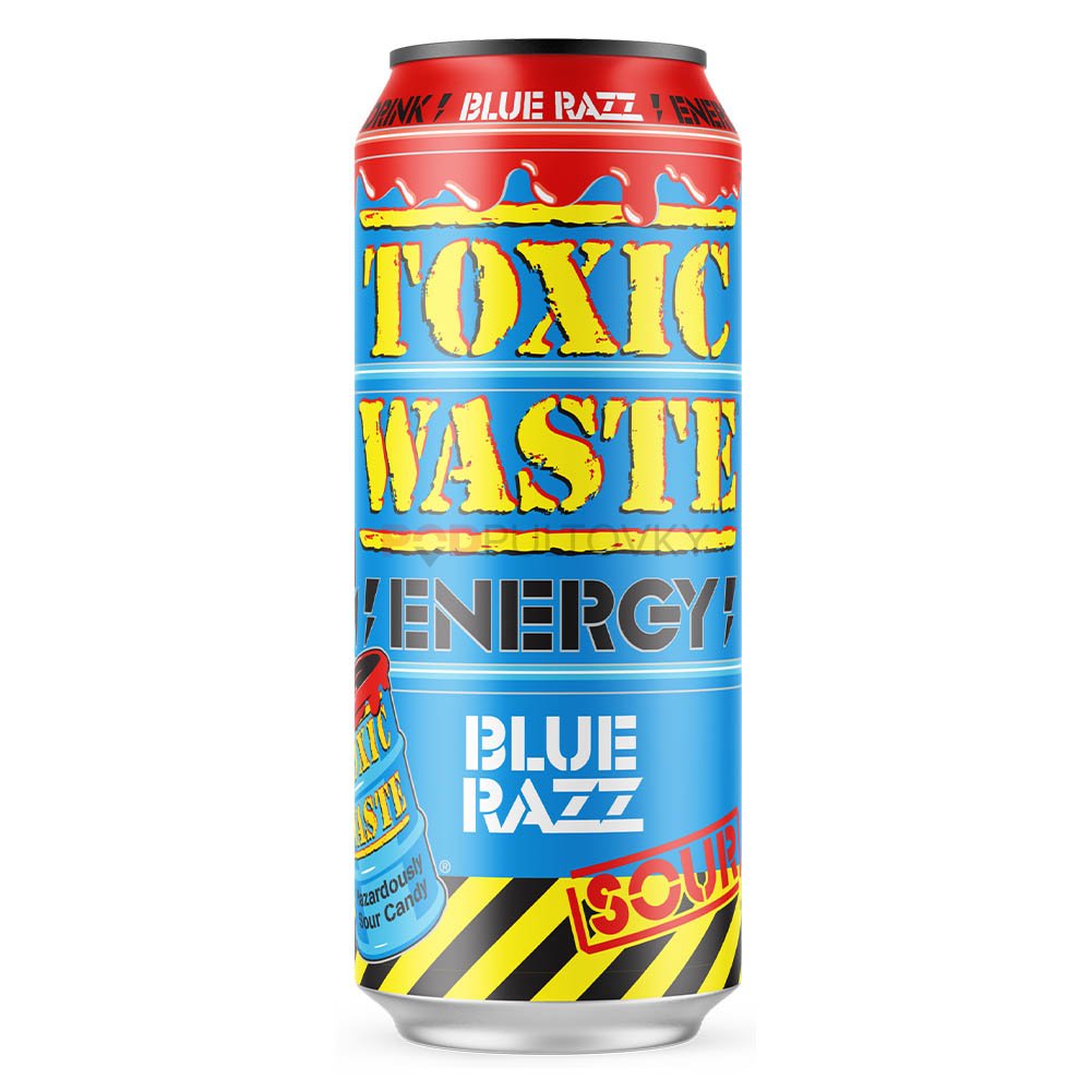 Toxic Waste Energy Blue Razz 500ml :: Podpultovky.eu - Nejlepší dobroty ...